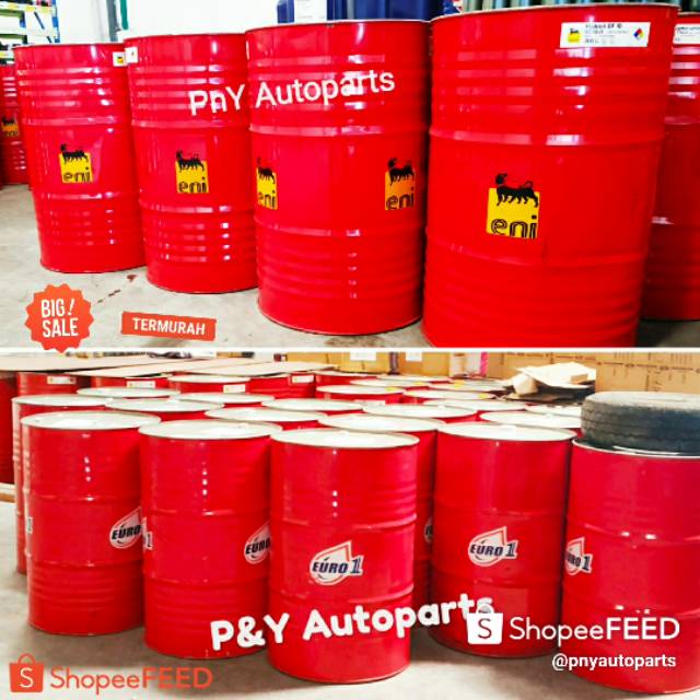 Jual Oli Mesin Diesel SAE 40 & 15W-40 Euro1, Eni/Agip | Shopee Indonesia