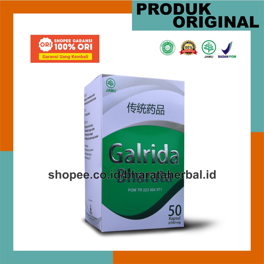 Jual Galrida Bharata - Obat Kanker & Tumor Paling Ampuh - Isi 50 Kapsul ...