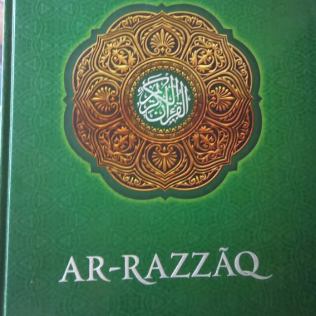 Jual La quran Ar razzaq Quran Jumbo di lengkapi tajwid warna | Shopee ...