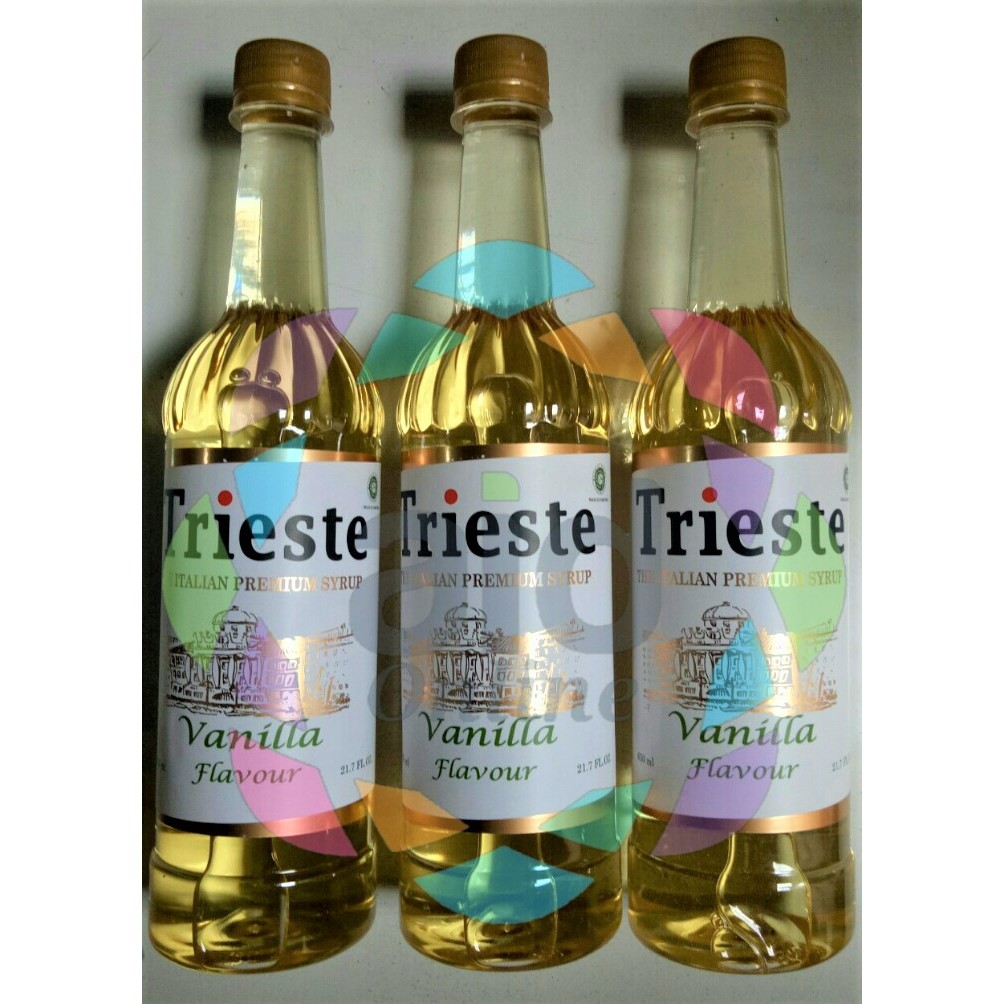 Jual Sirup Trieste Italian Premium Syrup Vanilla Flavour | Shopee Indonesia