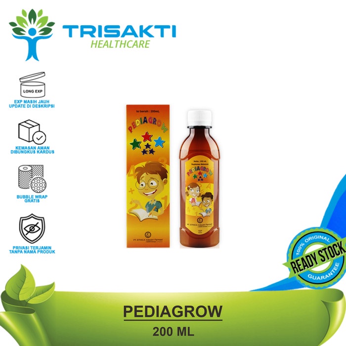 Jual Anak-Vitamin- Pediagrow Sirup 200 Ml Vitamin -Vitamin-Anak 750 ...