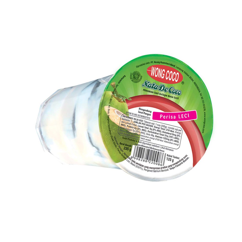 Jual KING COCO NATA DE COCO SARI KELAPA RASA STROBERI GELAS 235G ...