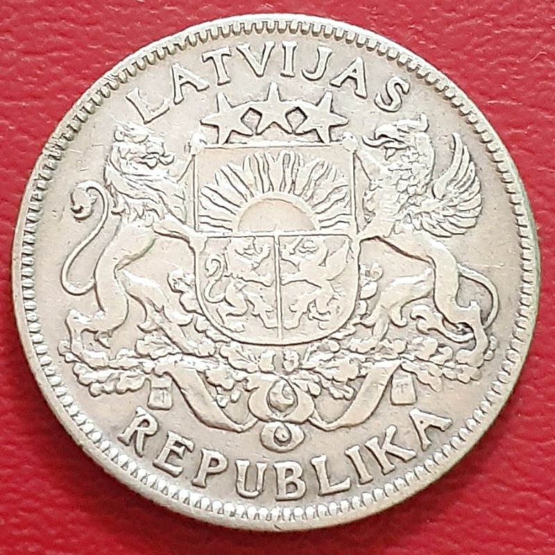 Jual Uang Koin Perak Kuno 1 Lats Latvia Tahun 1924 Rare Silver Coin | Shopee Indonesia