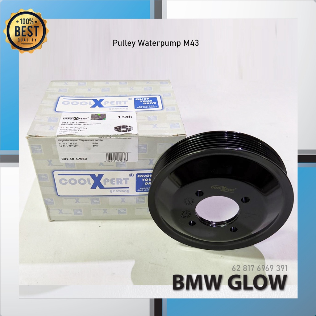 Jual Pulley Pully Waterpump Bmw m43 e36 e46 11511739527 Coolxpert ...