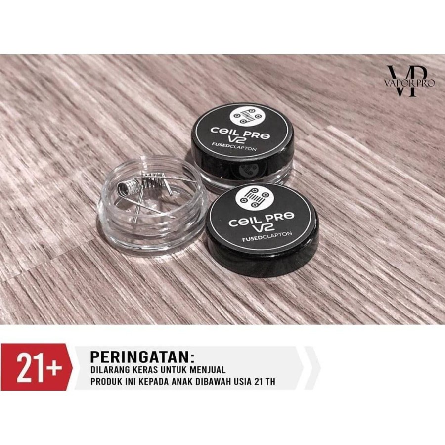 Jual Coil Pro v2 Fused Clapton | Shopee Indonesia