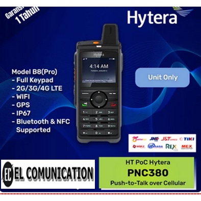 Jual HT POCSTAR HYTERA PNC380 4G GPS NFC WIFI - HT POC HYTERA PNC 380 LTE - Unit Only | Shopee ...