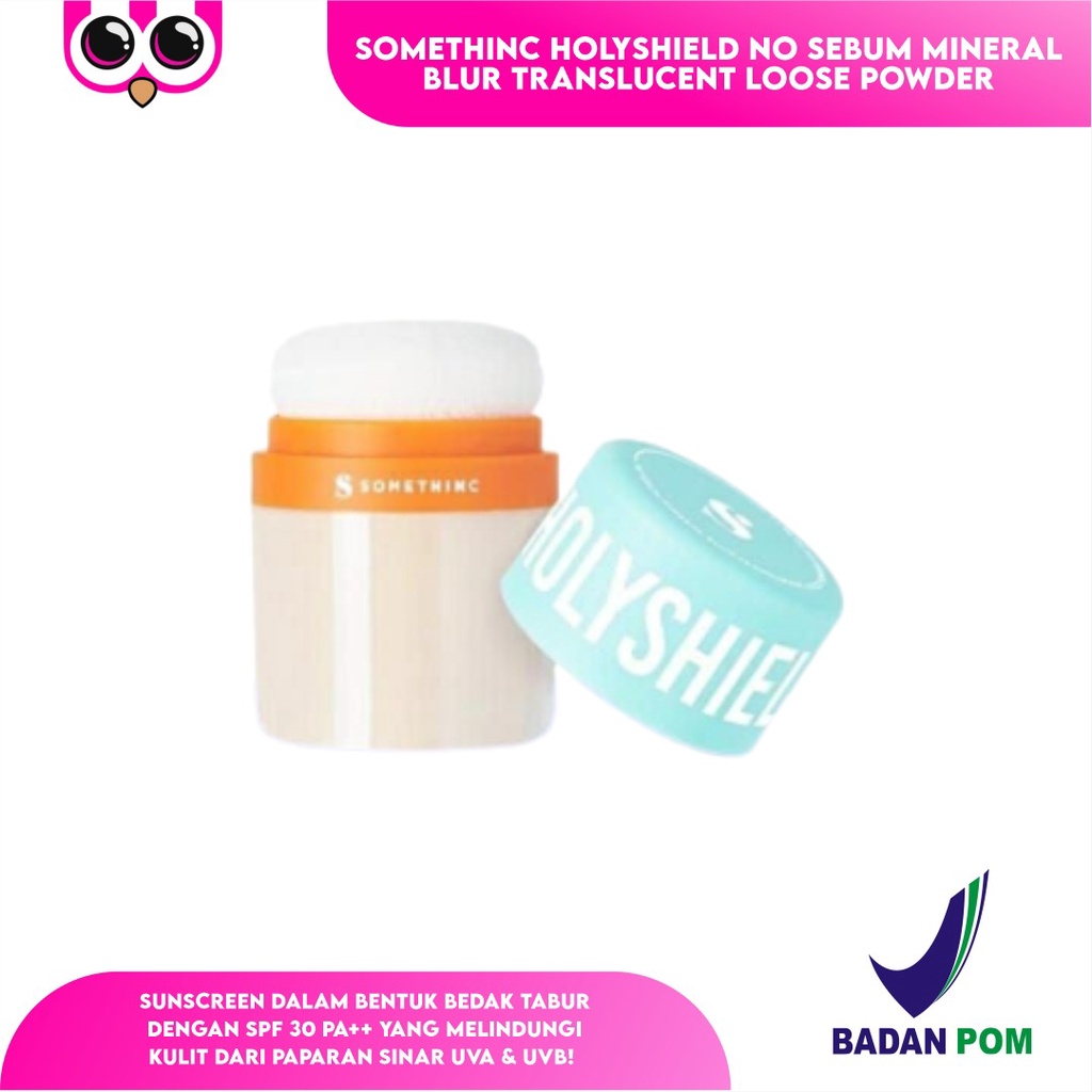 Jual SOMETHINC HOLYSHIELD NO SEBUM MINERAL BLUR TRANSLUCENT LOOSE ...