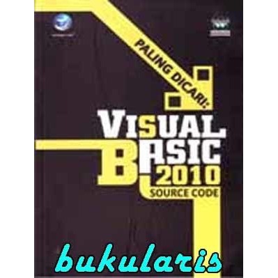 Jual Buku Paling dicari!! visual basic 2010 source code | Shopee Indonesia