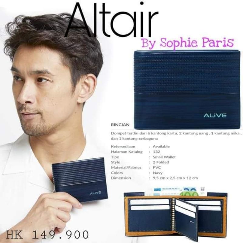 Jual DOMPET ALTAIR PRIA BY SOPHIE MARTIN | Shopee Indonesia