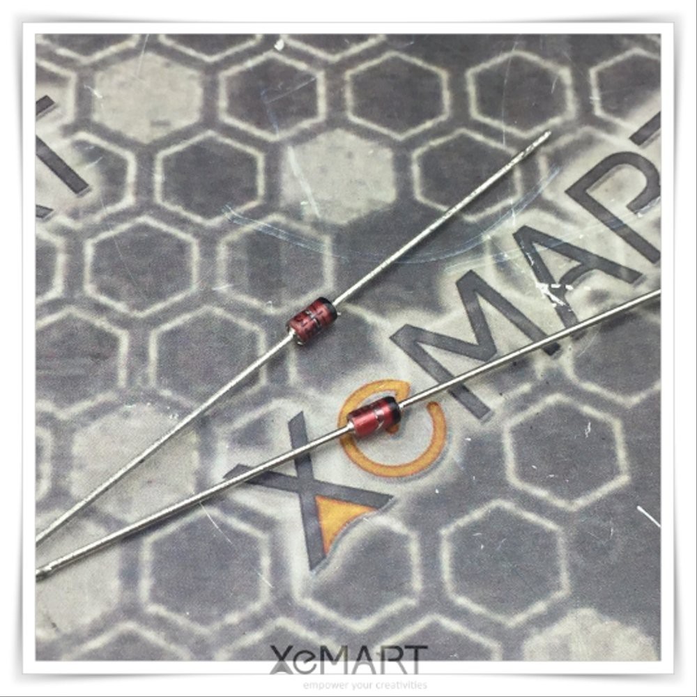 Jual Dioda Zener 5.1V 1W DO-41 Through Hole Diode 1N4733 SemTech ...