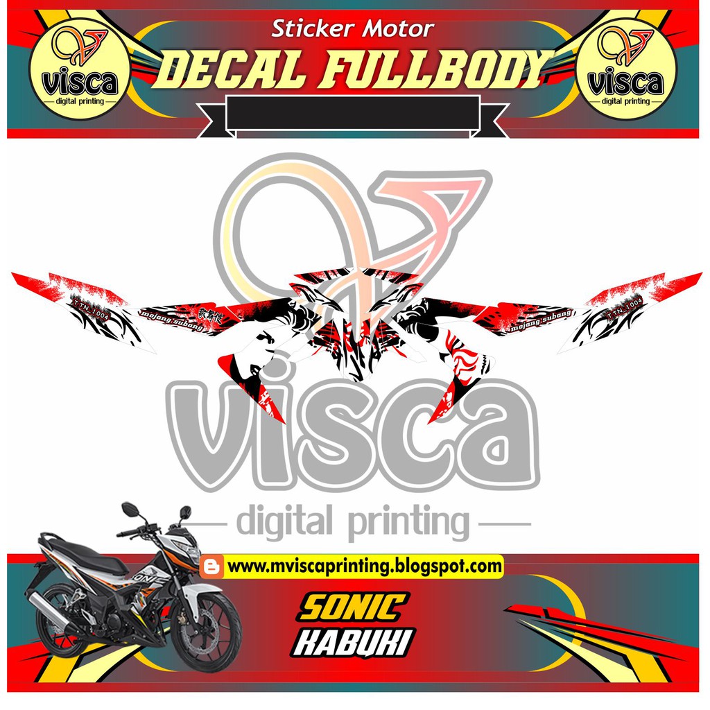 Jual STIKER VARIASI MOTOR SONIC STRIPING FULL BODY SONIC KABUKI ...