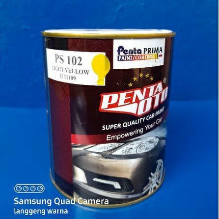 Jual Cat PU Penta Oto Kuning PS 102 Light Yellow | Shopee Indonesia