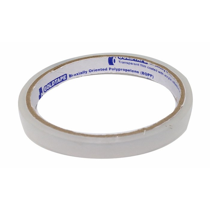 Jual Isolasi Bening Gold Tape Ukuran 12mm | Shopee Indonesia