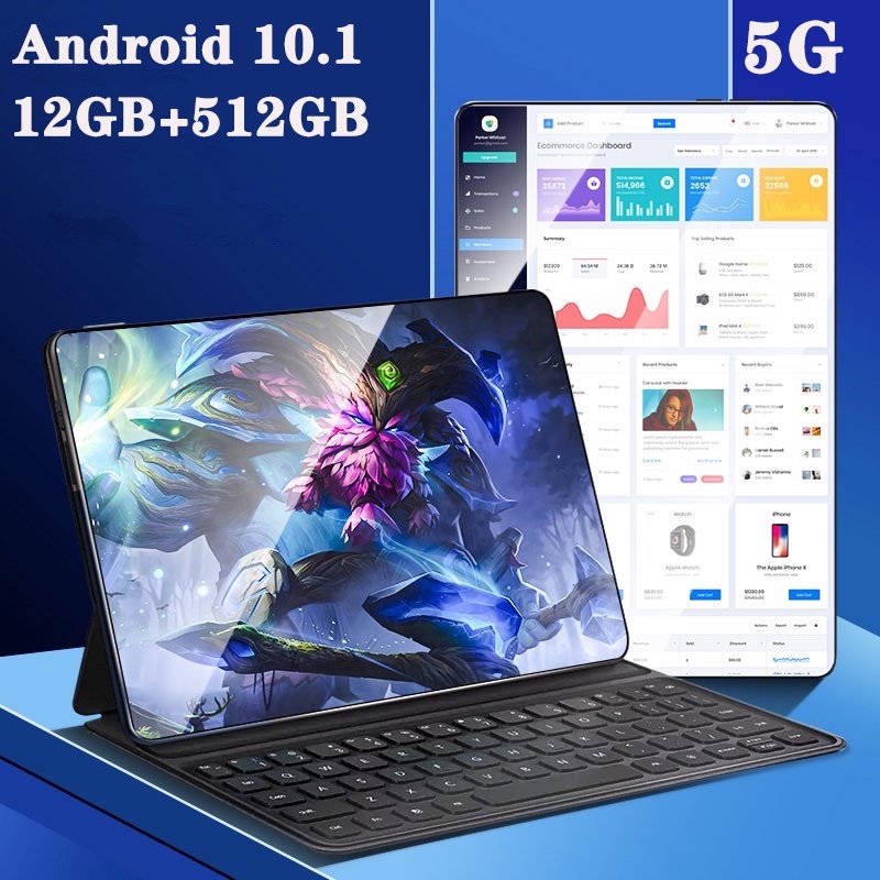 Jual Asli Tablets PC S16 Ram 12GB + 512GB Tablet Android 8.0 Inci Full ...