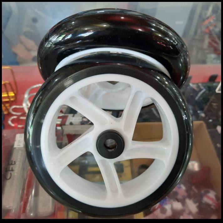 Jual Roda Belakang Skuter Injak (Roda Scooter Pedal) Bahan Karet Kuat ...