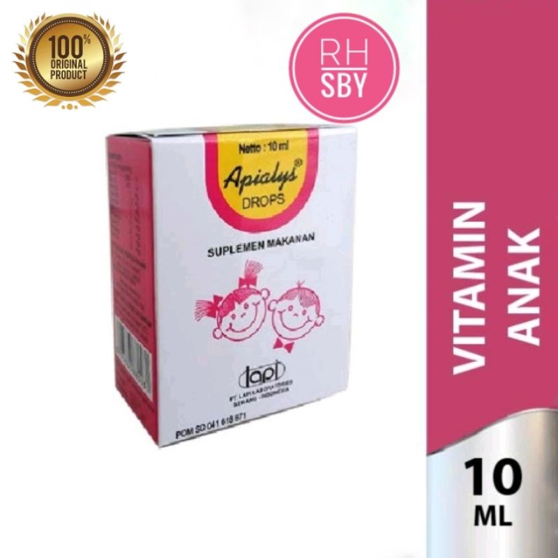 Jual Apialys Drops 10ml / Vitamin Anak | Shopee Indonesia