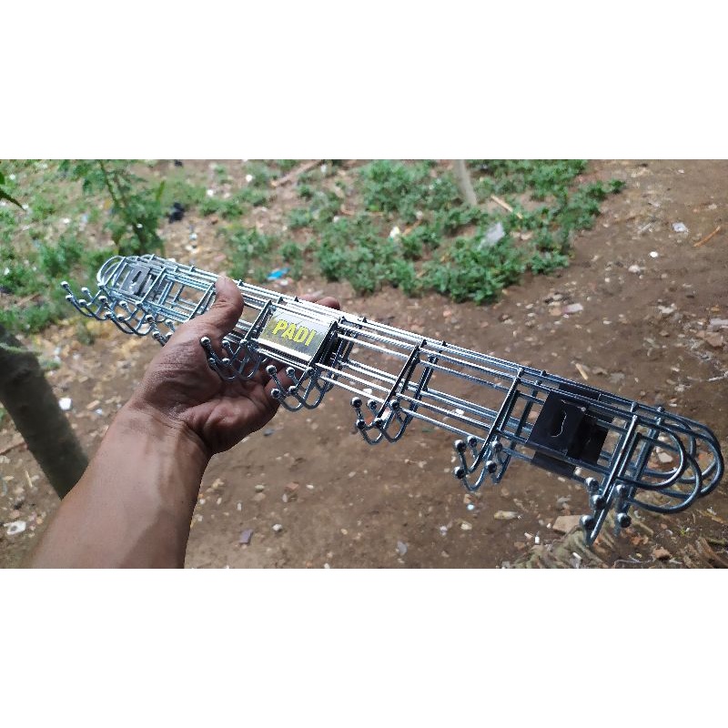 Jual Kapstock Gantungan Baju Serbaguna Cap Padi 8 Kait Jarak Per Kait 5 ...