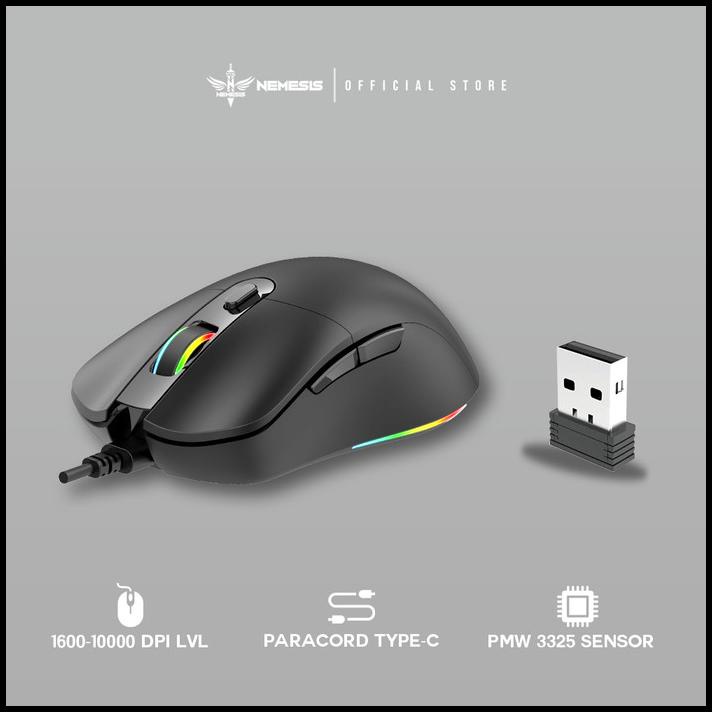 Jual Nyk Nemesis S-80 Black Shark Gaming Mouse | Shopee Indonesia