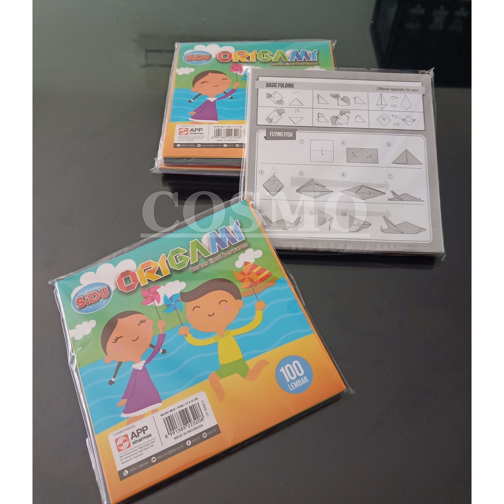 Jual Kertas Origami Kecil 100K 12 x 12 cm | Shopee Indonesia