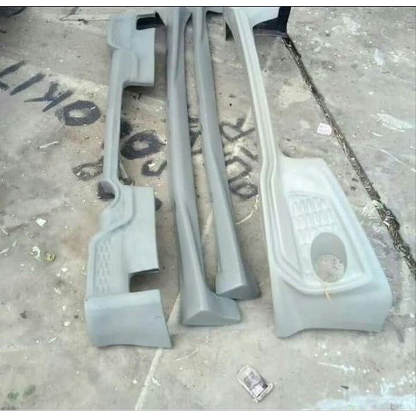 Jual BODYKIT toyota yaris 2011 2012 2013 TRD bodikit body kit ongkir termurah GRADE-A | Shopee ...