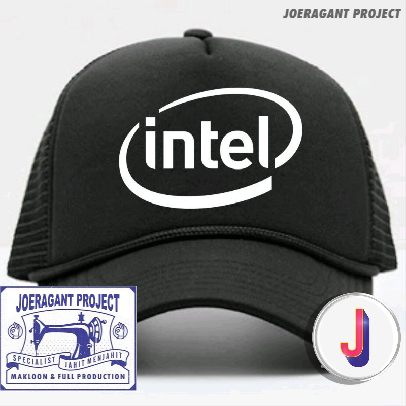 Jual Topi Intel Trucker JP | Shopee Indonesia