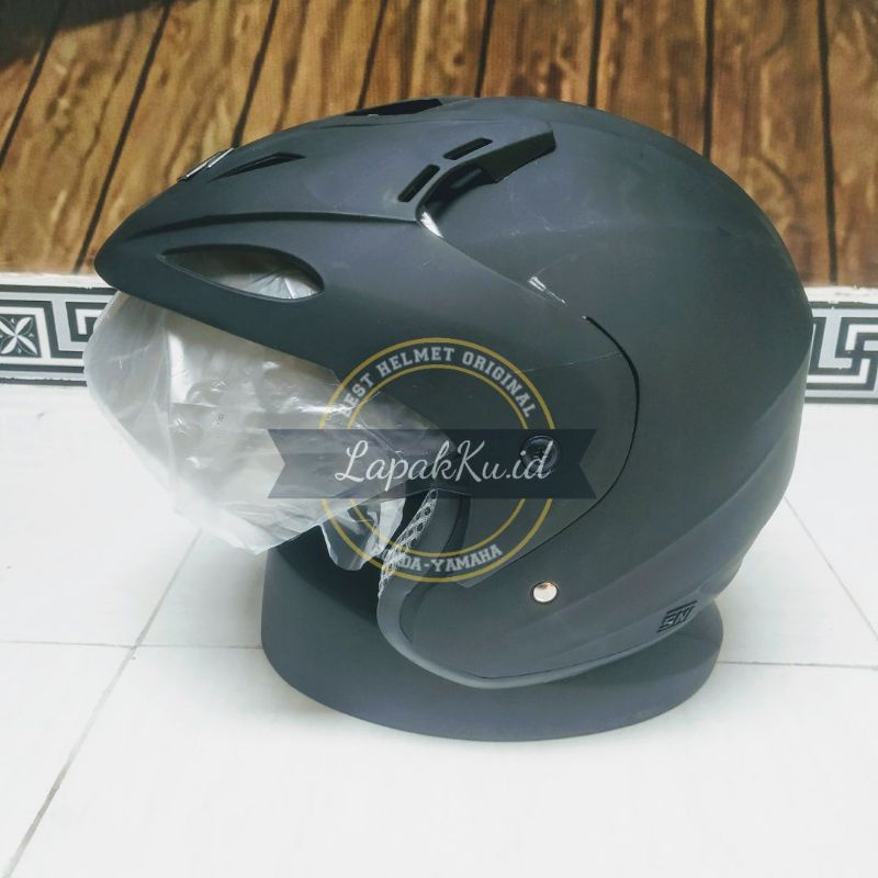 Jual Helm Murah Half face Suzuki GSX FU 150 Hitam doff | Shopee Indonesia