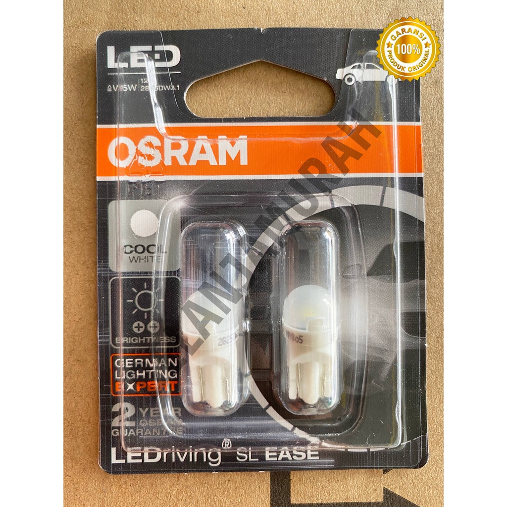 Jual Bohlam LED T10 Interior/ Senja/ Seri/ Plafon/ Plat Nomor Osram LED ...
