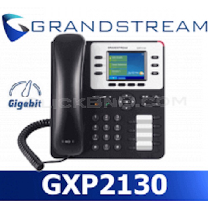 Jual Grandstream GXP2130 v2 - IP Phone [Gigabit] | Shopee Indonesia
