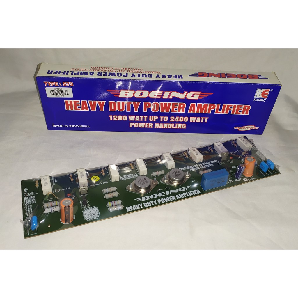 Jual Ranic Kit Power Amplifier BOEING 1200 Watt Up To 2400 Watt Kit ...