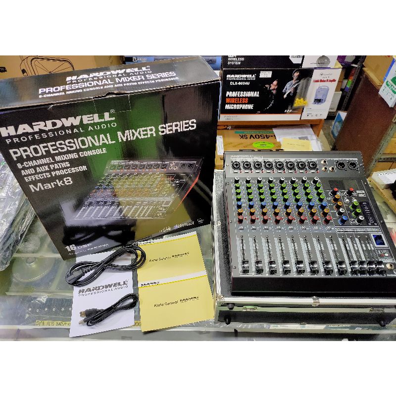 Jual Mixer Hardwell Mark-8 8chanell ORIGINAL | Shopee Indonesia