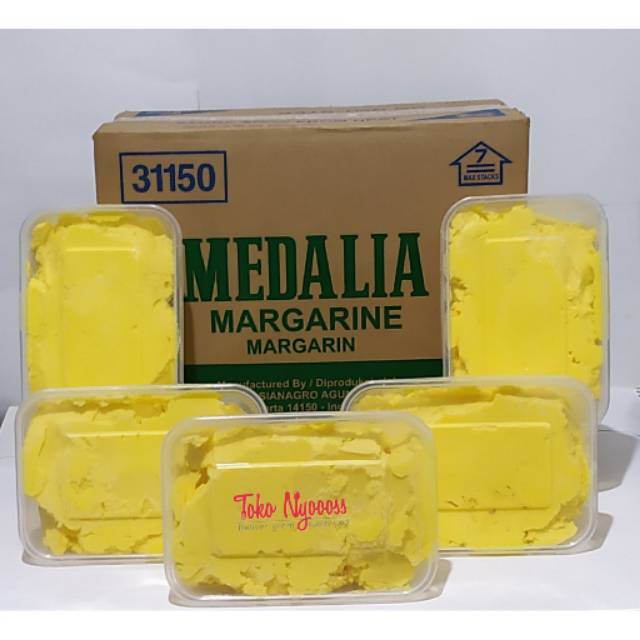 Jual Margarin Medalia 500gr Repack / Margarin Murah dan Berkualitas ...