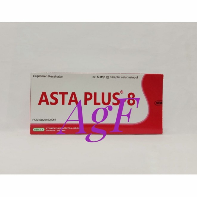 Jual Asta Plus 8 atau Asta Plus-8 Caplet isi 30 (Simex) | Shopee Indonesia