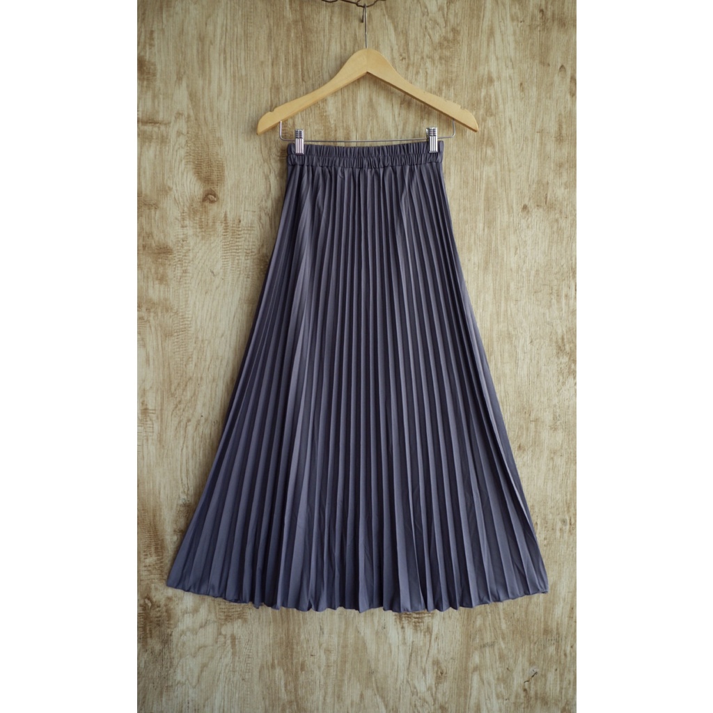 Jual PLISKET skirt by ZALFA outfit / rok wanita murah / rok plisket / rok harian | Shopee Indonesia