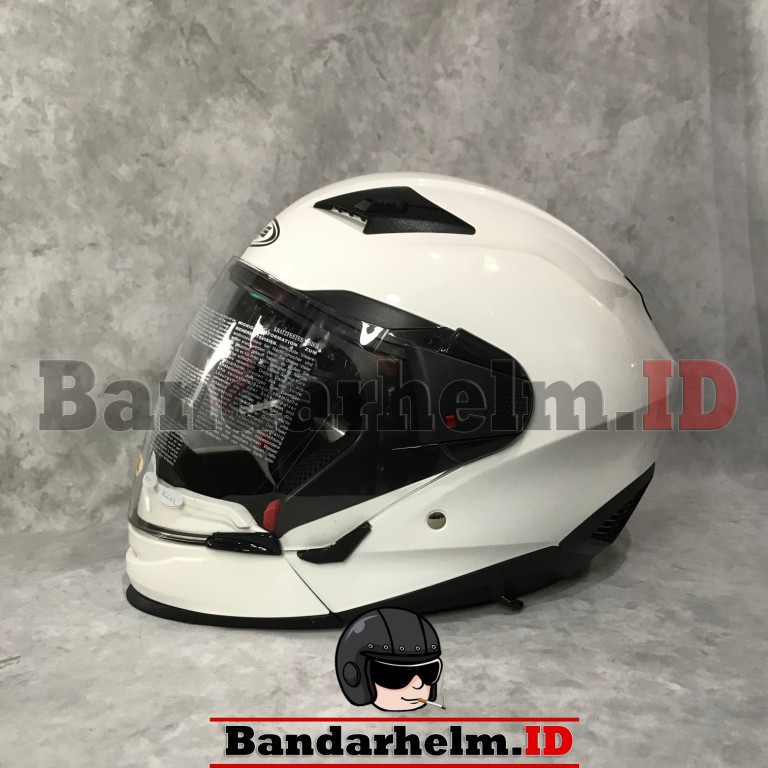 Jual Helm Full Face Zeus 611c White MODULAR | Shopee Indonesia