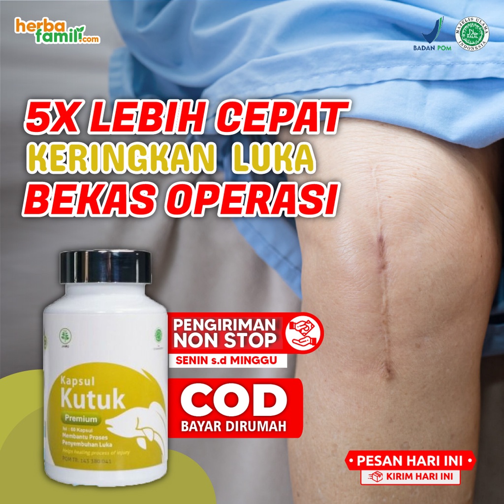 Jual Kapsul Kutuk Ekstrak Albumin Ikan Gabus Pasca Operasi Sesar Caesar Normal - 5x Bekas Luka ...
