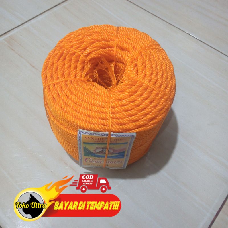 Jual TALI 3 MILI / TAMBANG 3MM / TAMBANG PLASTIK 3MM / TAMPAR 3MM / TALI JEMURAN / TALI RIS ...