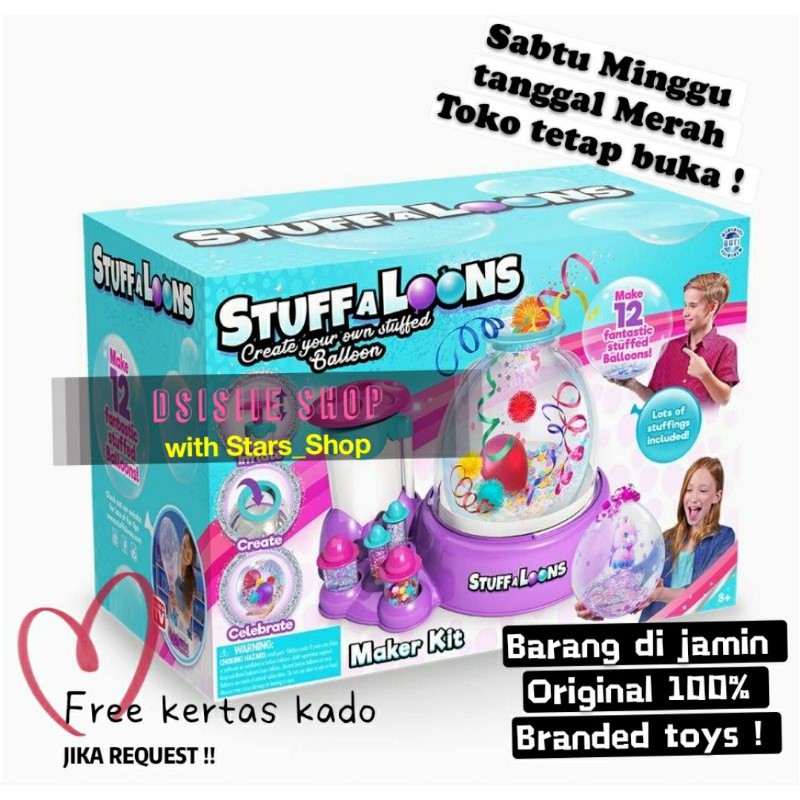 Jual Stuff a loons - Stuffaloons Deluxe maker kit Balloon / Mainan Unik ...
