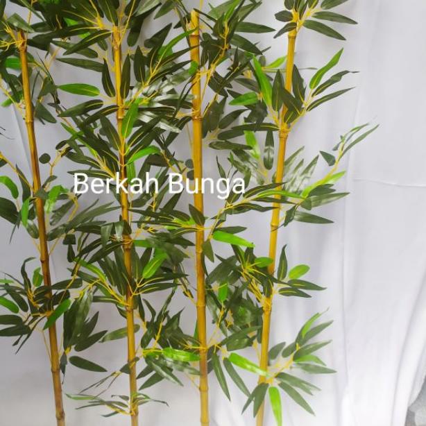 Jual Batang Bambu Artificial 100cm/pohon plastik/ pohon bambu/ bambu ...