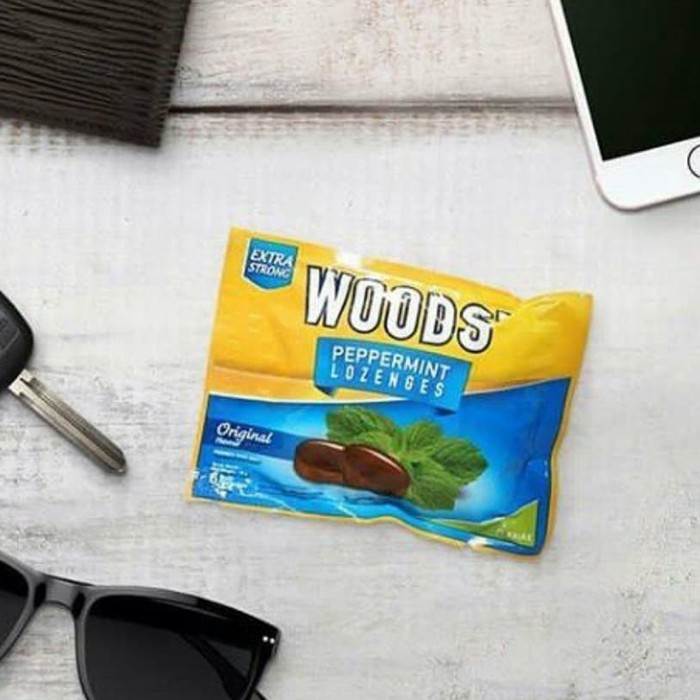 Jual Permen Pelega Batuk Sakit Tenggorokan WOOD PERMEN / WOODS LOZENGES ...