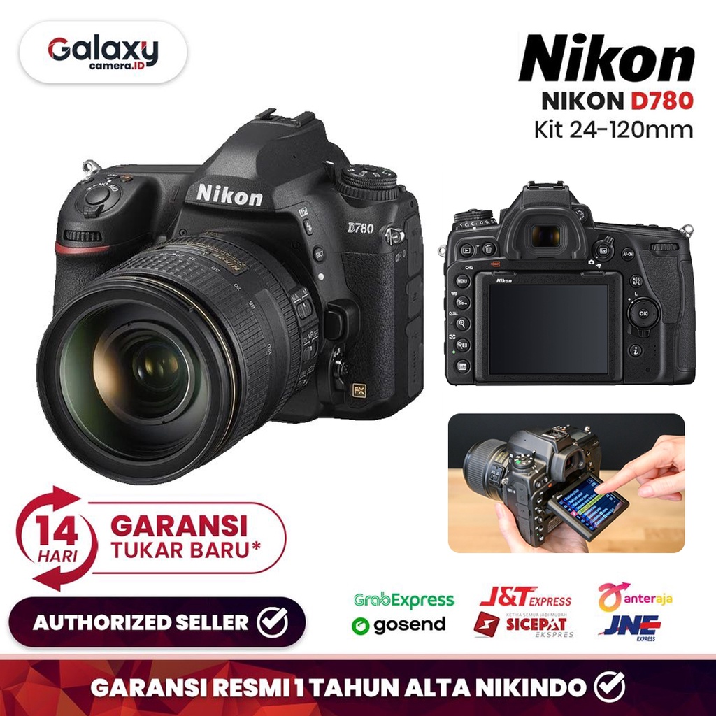 Jual Nikon D780 Kit AF-S 24-120mm F/4G ED VR | Shopee Indonesia