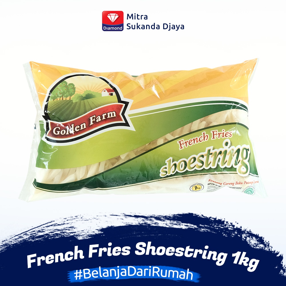 Jual Golden Farm Kentang Goreng Shoestring| French Fries Frozen ... Jual Golden Farm Kentang Goreng Shoestring| French Fries Frozen ...