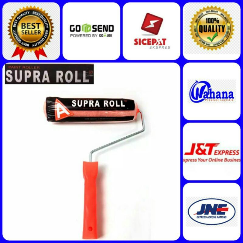 Jual Kuas Roll Supra/Kuas Cat Roll | Shopee Indonesia