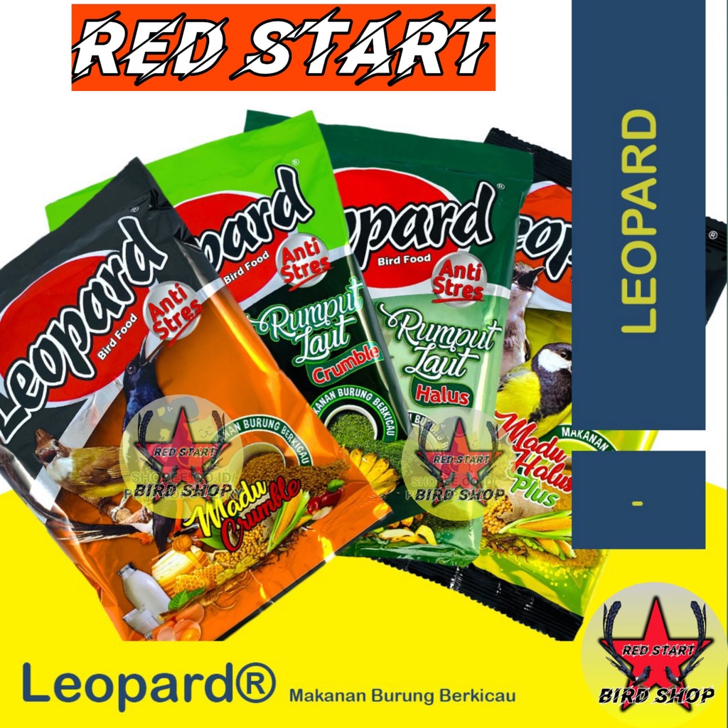 Jual LEOPARD PAKAN PUR VOER HALUS ALUS PAKAN BURUNG PLECI KOLIBRI ...