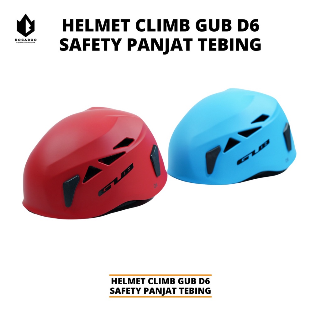 Jual Helmet Climbing GUB D6 Helm Safety Panjat Climbing Proyek Sar ...