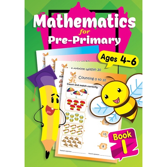 Jual [Mind To Mind] Mathematics For Pre Primary Book 1 (Preschool Maths ...