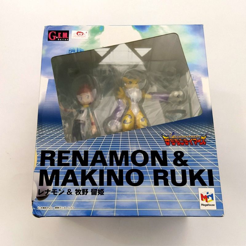 Jual GEM DIGIMON TAMERS RENAMON & MAKINO RUKI 82936 | Shopee Indonesia