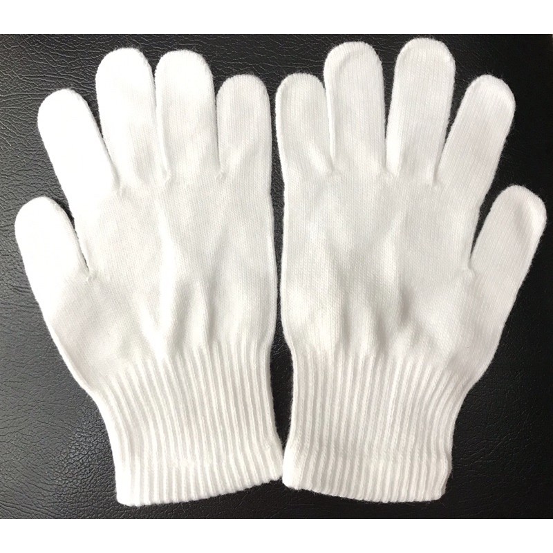 Jual 6 Pasang Sarung Tangan Putih Rajut Tebal Paskibra | Shopee Indonesia