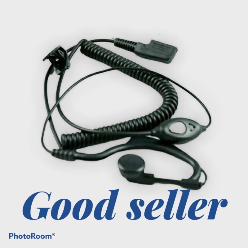 Jual Earphone Henset HT Model Spiral For Baofeng weirwei kenwood Berlin ...