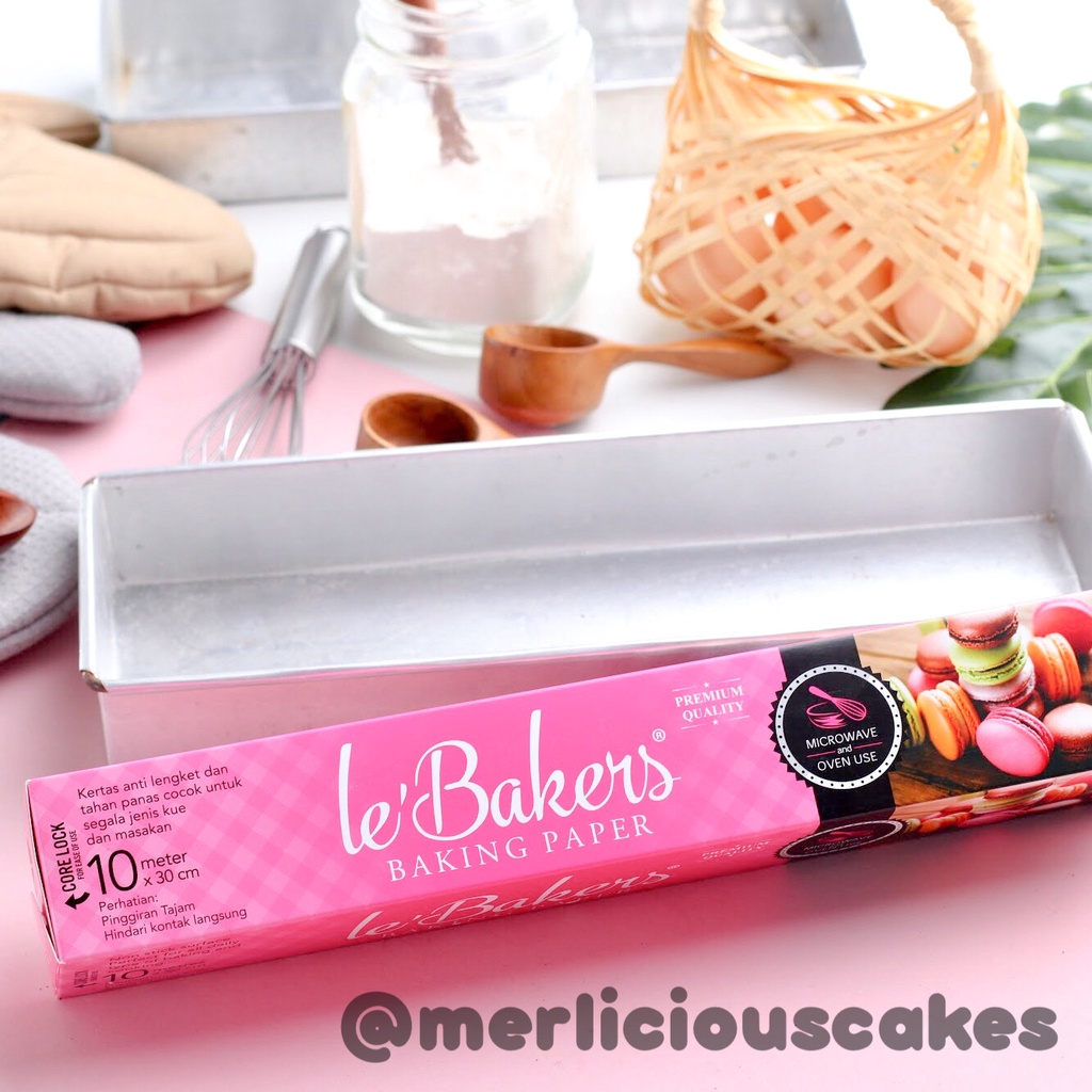 Jual Le Bakers Baking Paper 30 cm 10 meter | Shopee Indonesia