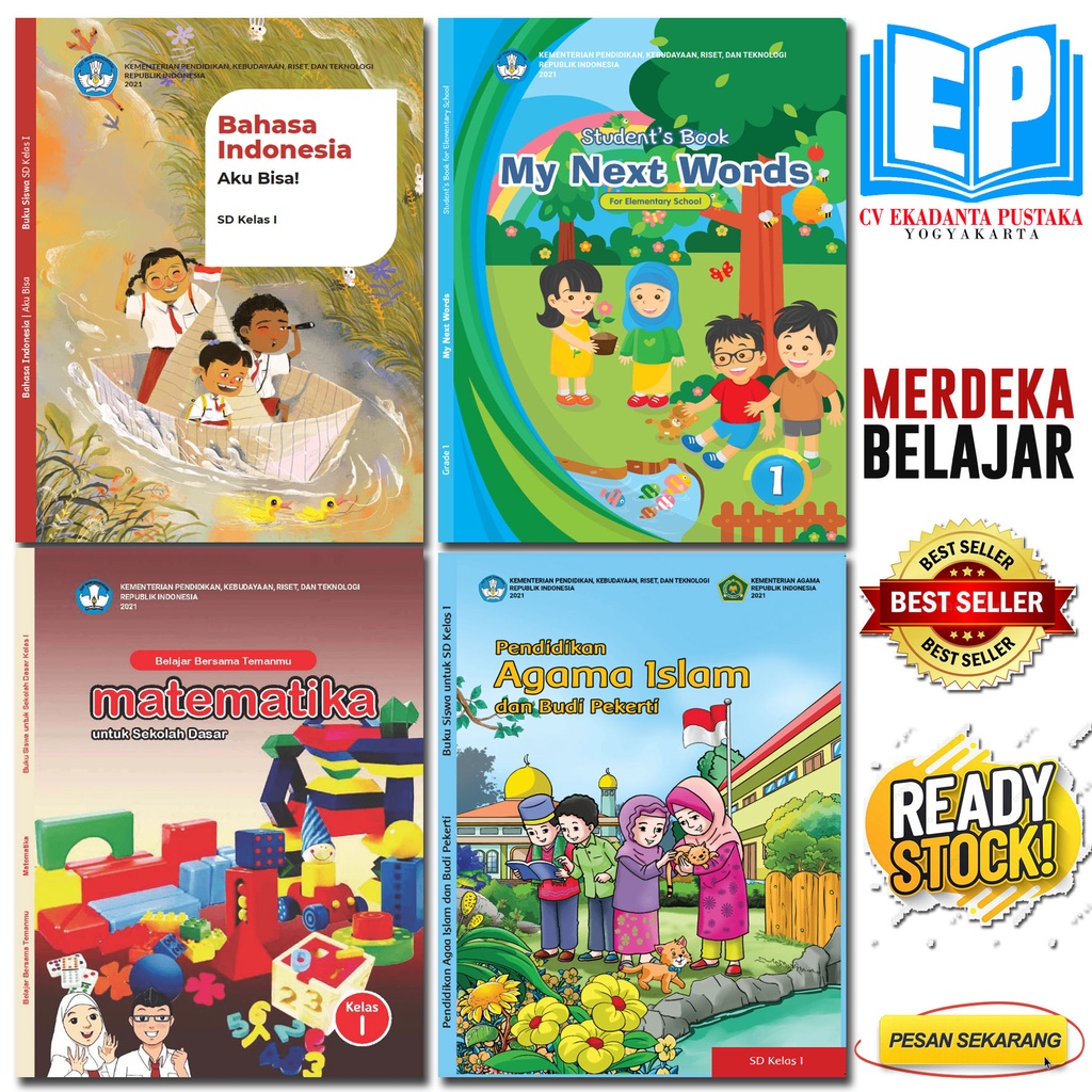 Jual Buku Paket SD Kelas 1 Kurikulum Merdeka | Shopee Indonesia